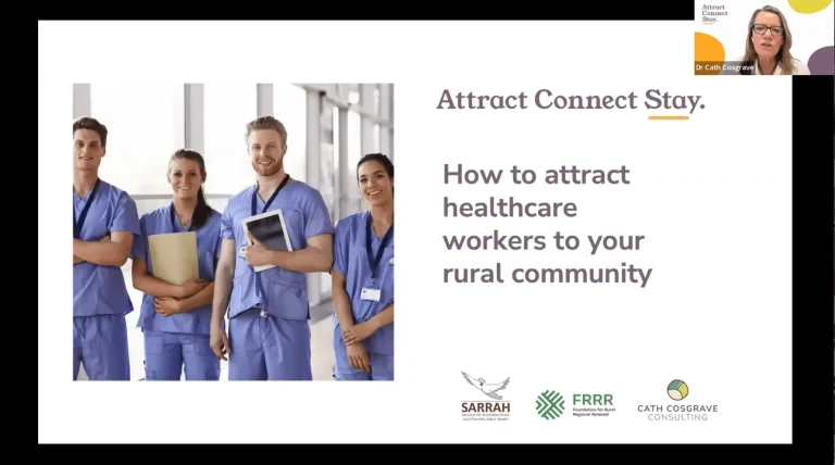 How to solve health professional shortages in your rural community ...